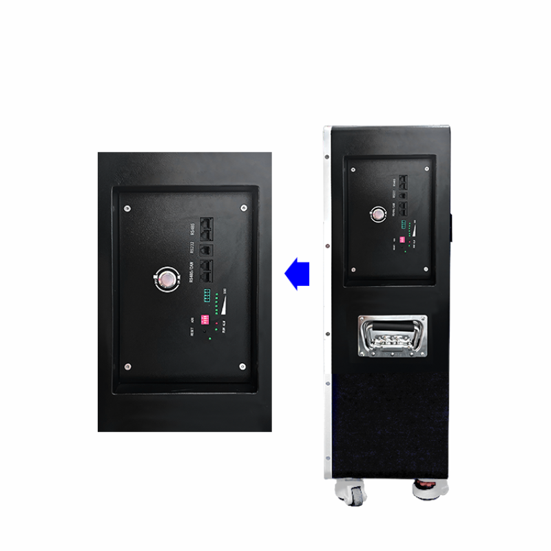 51.2V 300Ah Solar Battery Pack with BMS & Touch Screen