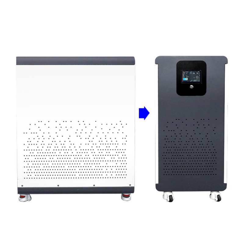 51.2V 600Ah 30kWh LiFePO4 Battery Pack with BMS&Touch Screen