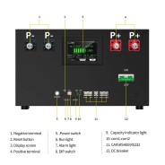 Apexium 280 DIY LiFePO4 Battery Box with JK 200A BMS