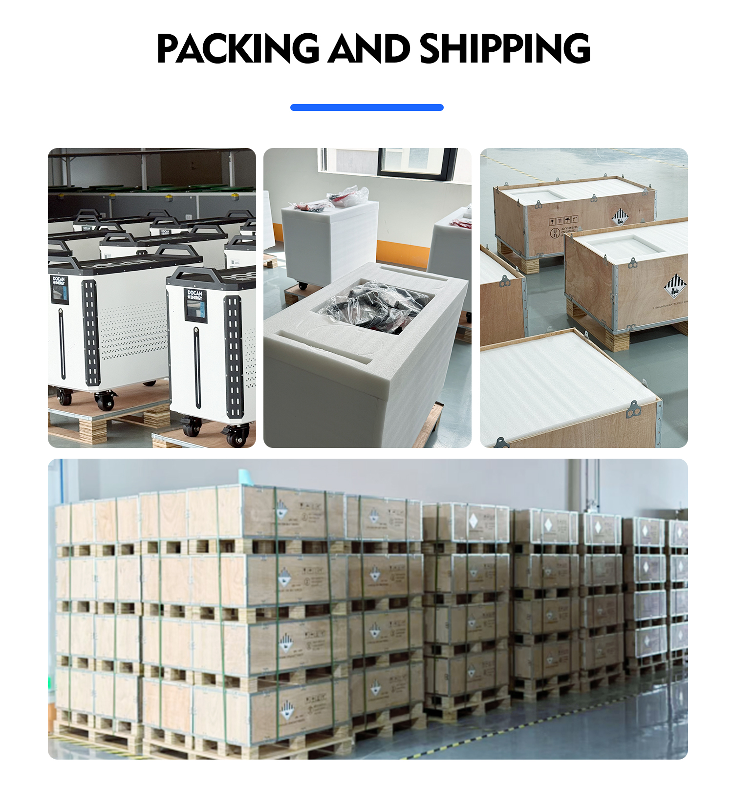 EU Stock Docan Panda 32KWH Lifepo4 Battery packs with 200A wifi BMS ...